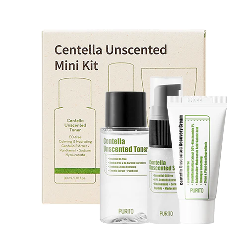 PURITO - CENTELLA UNSCENTED MINI KIT - MOON BEAUTY